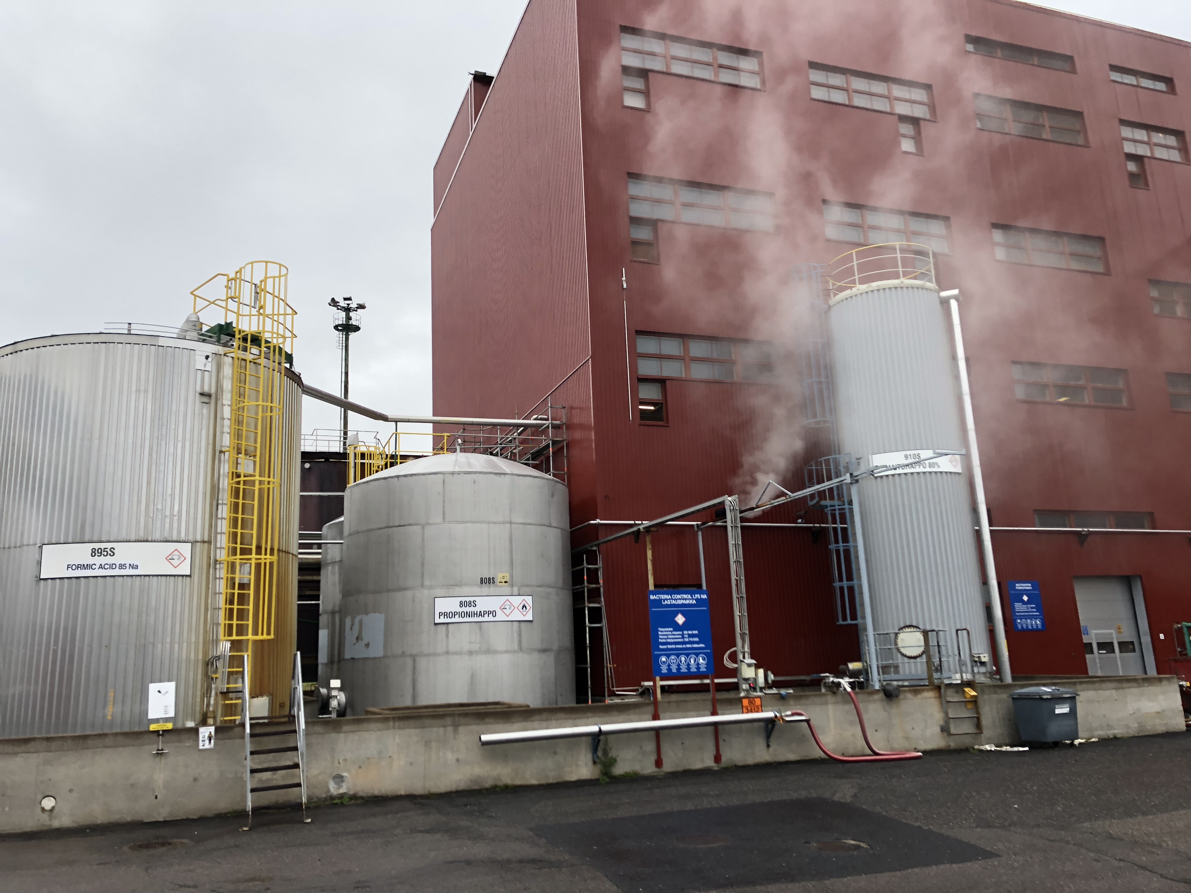 Taminco Finland Oy factory refurbishment